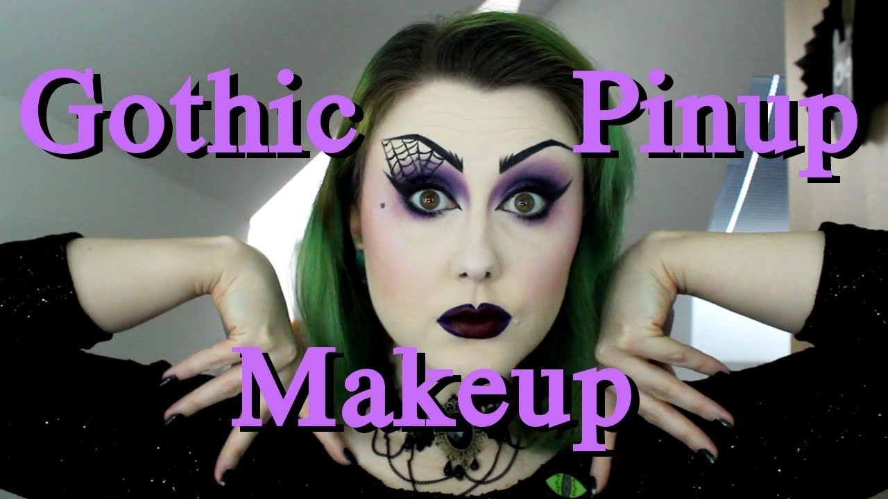 Gothic Pinup Makeup Tutorial