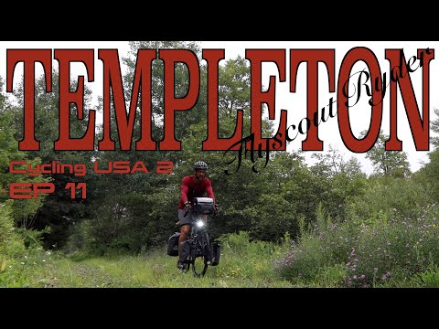 TEMPLETON - Cycling USA 2 (Ep11) - Bicycle Touring Documentary - Crazy PA Trails & Hills On This Day