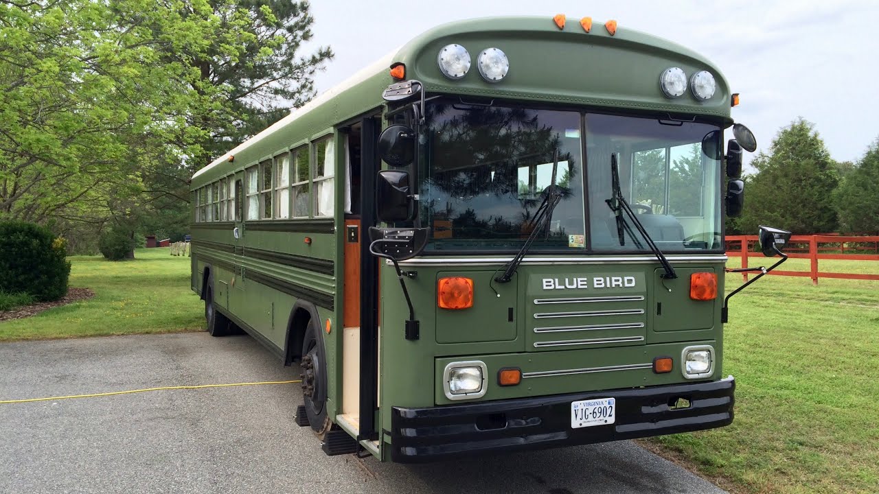 My Blue Bird TC2000 School Bus Conversion