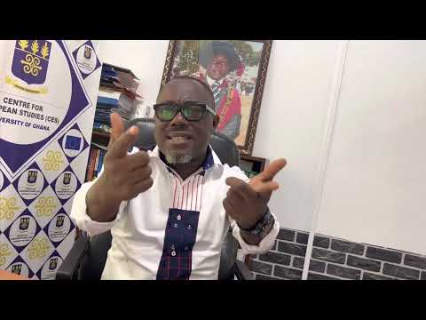 Prof Ransford Gyampo lectures Normative Political Theory