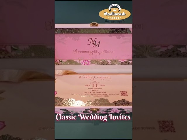 Luxury Box Wedding Cards - FMC-3016CCB LUXURY BOX WEDDING CARDS Trader ...
