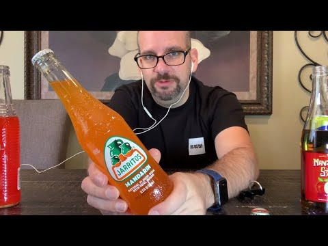 What Jarritos Mandarin Orange Tastes like | Mexican Soft drink taste test | Obscure Cola