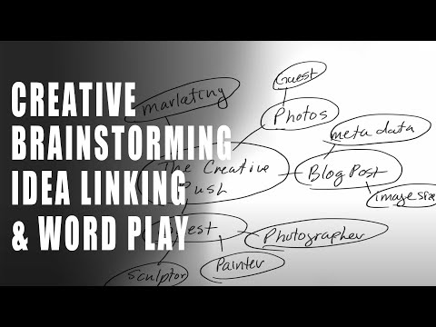 Idea Linking and Word Play for Creative Brainstorming