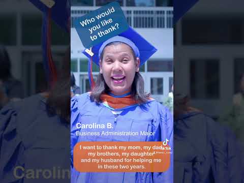 Its time for @CUNYBMCC Graduation! Who would you like to thank?