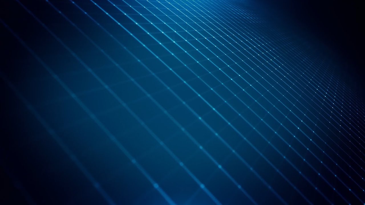 Abstract Hi-Tech Grid Platform In 3D Space Seamless Loop - Impressive Futuristic Background