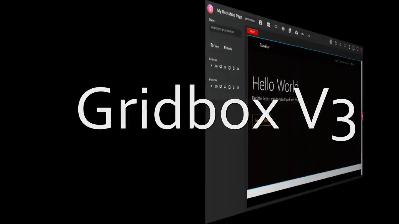 Gridbox V3 - Powerful Bootstrap & Foundation Builder