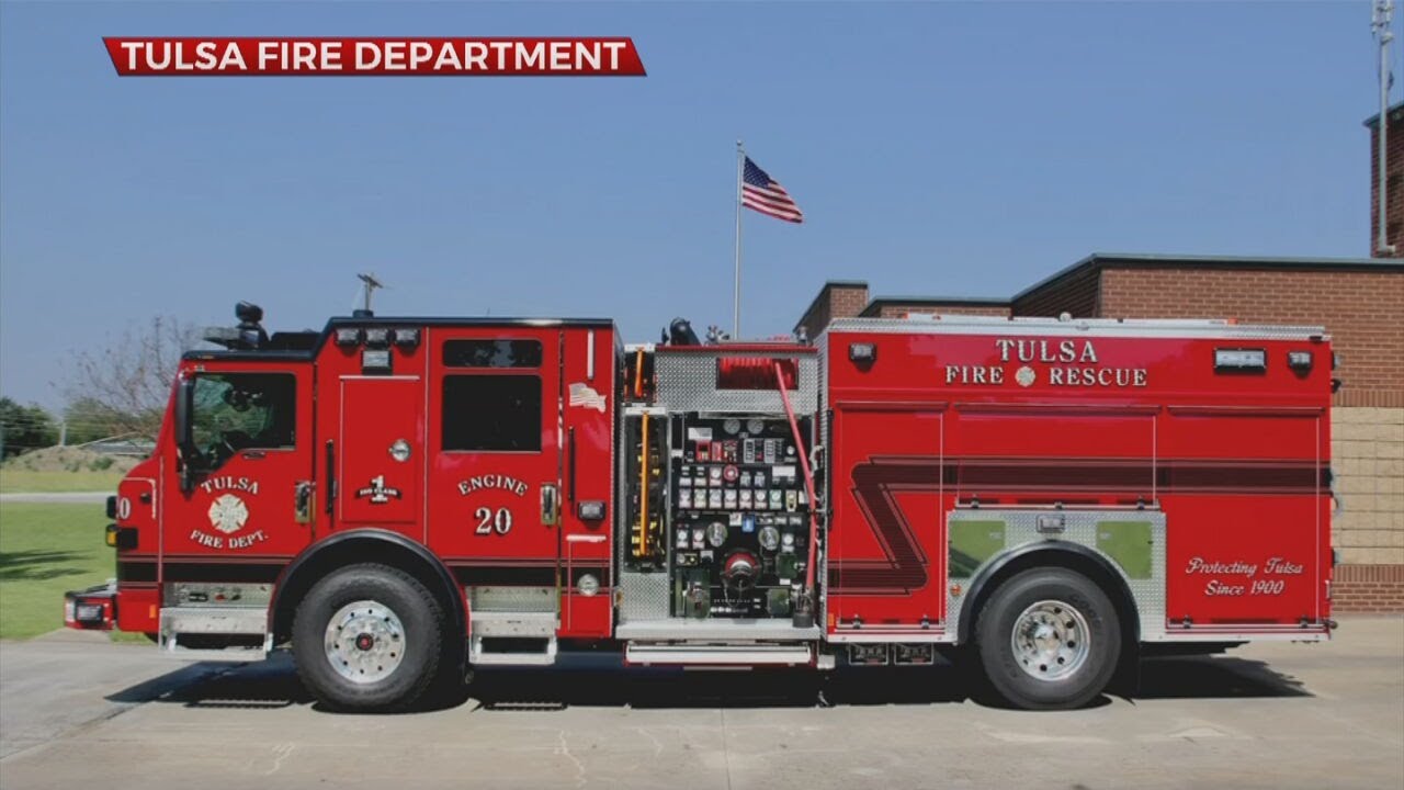Tulsa Fire Department Gets New Fire Engine