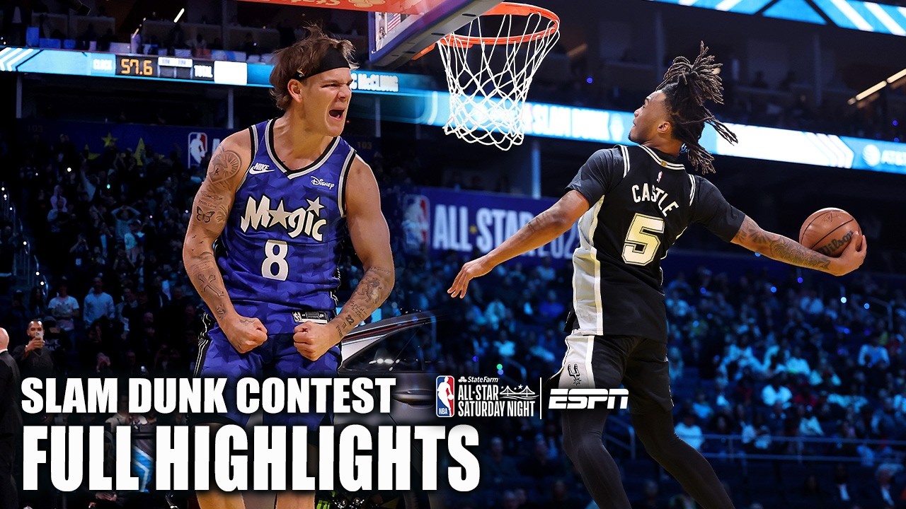 2025 NBA Slam Dunk Contest Highlights: A Night of Incredible ...