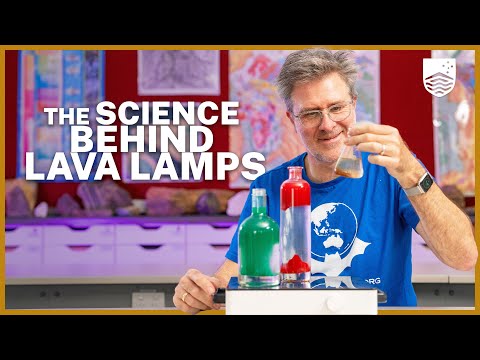 How a lava lamp works