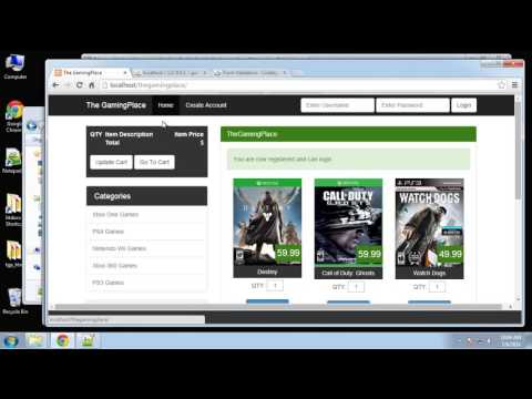 Learn Learn How to Create a Shopping Cart using PHP and MySQL Part 10 - Mind Luster