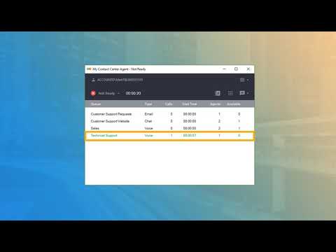 Contact Center Agent - New Queue Requests
