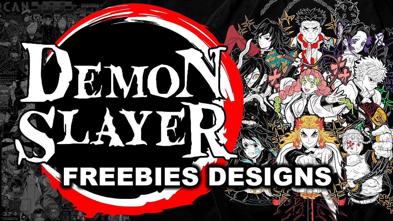 FREEBIES  DEMON SLAYER NEW DESIGN