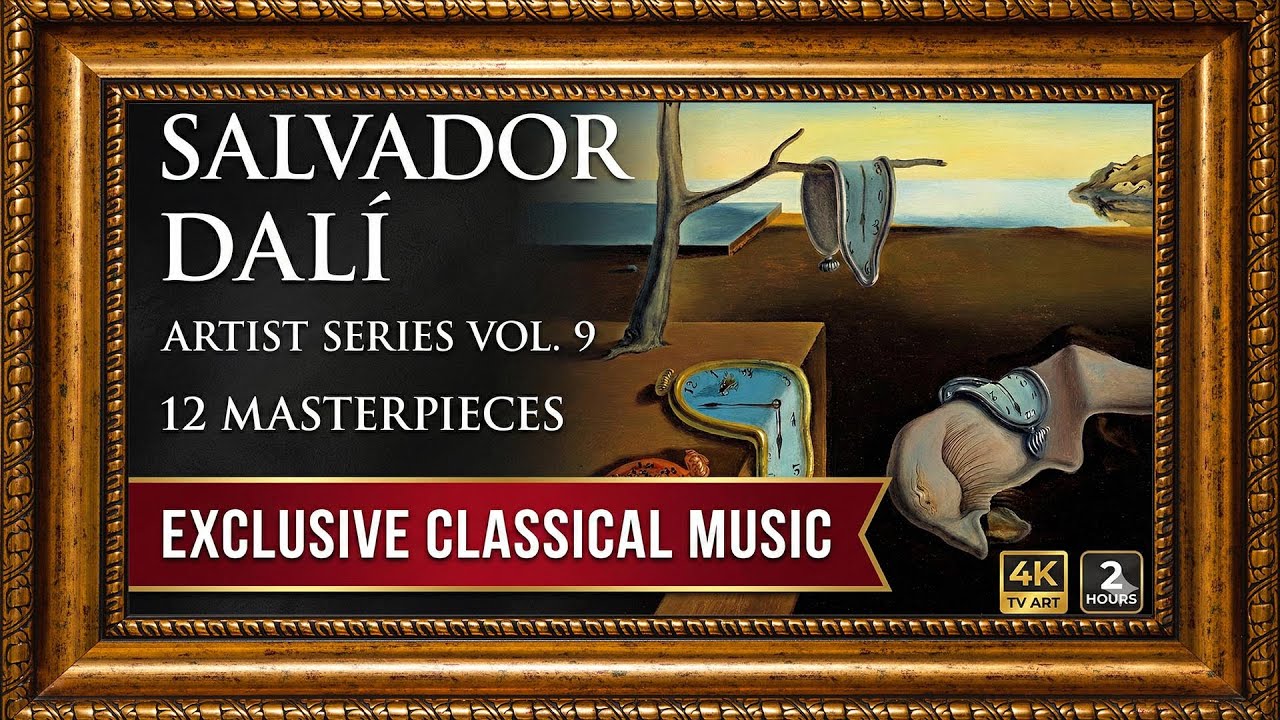 Artist Series Vol. 9: Salvador Dalí’s 12 Surreal Masterpieces & Rare Classical Music