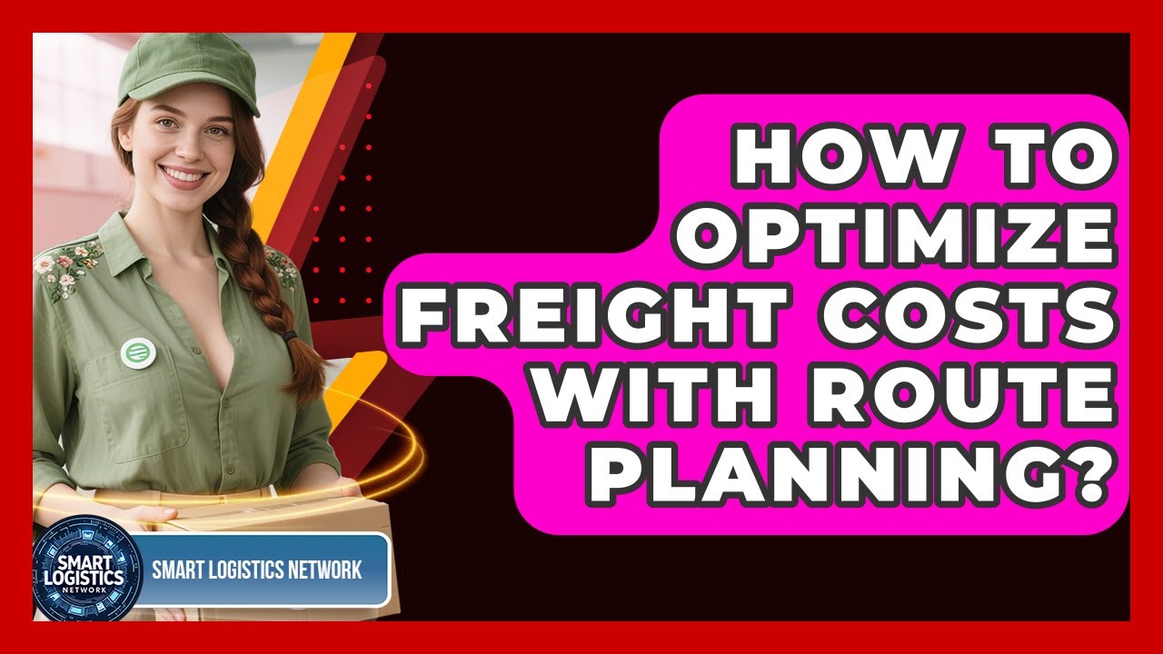 How To Optimize Freight Costs With Route Planning? - Smart Logistics Network