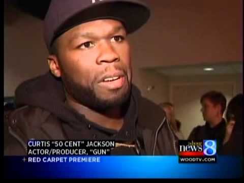 50 Cent At The Premiere Of His Movie Gun