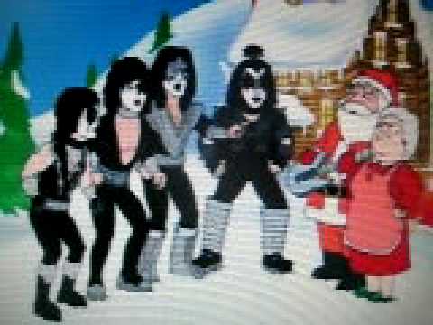 KISS saves Santa video | Heavy Metal Addiction