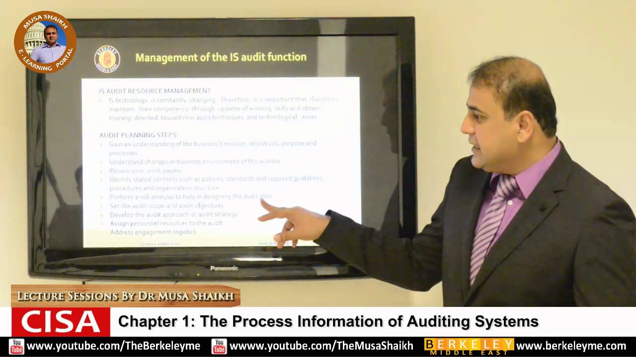 Certified Information Systems Auditor - CISA (Lecture 1)