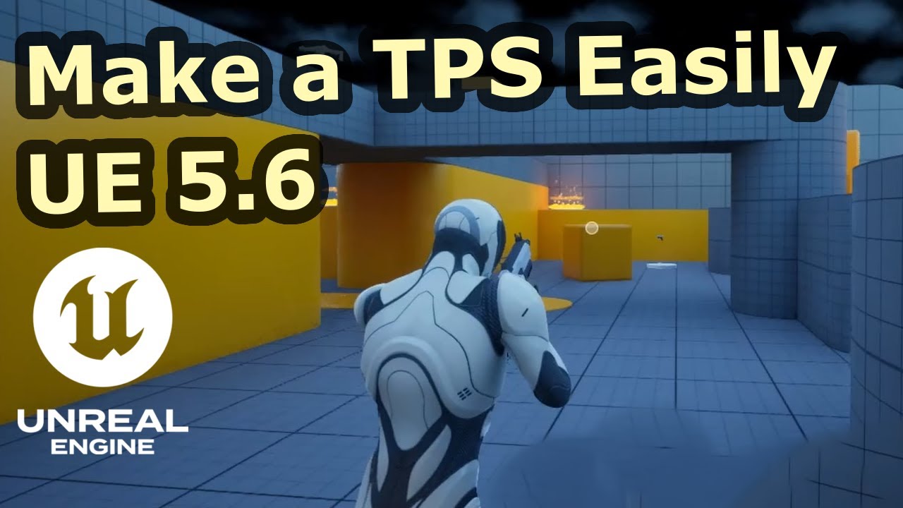 How To Make Third person shooter using Unreal Engine 5.6 FPS template