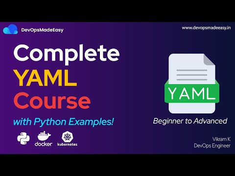 YAML Tutorial for DevOps Explained with PyYAML Python Module