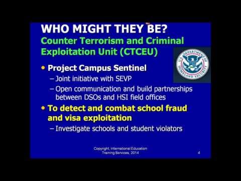 The Feds Are Coming A SEVIS Primer on Preparing
