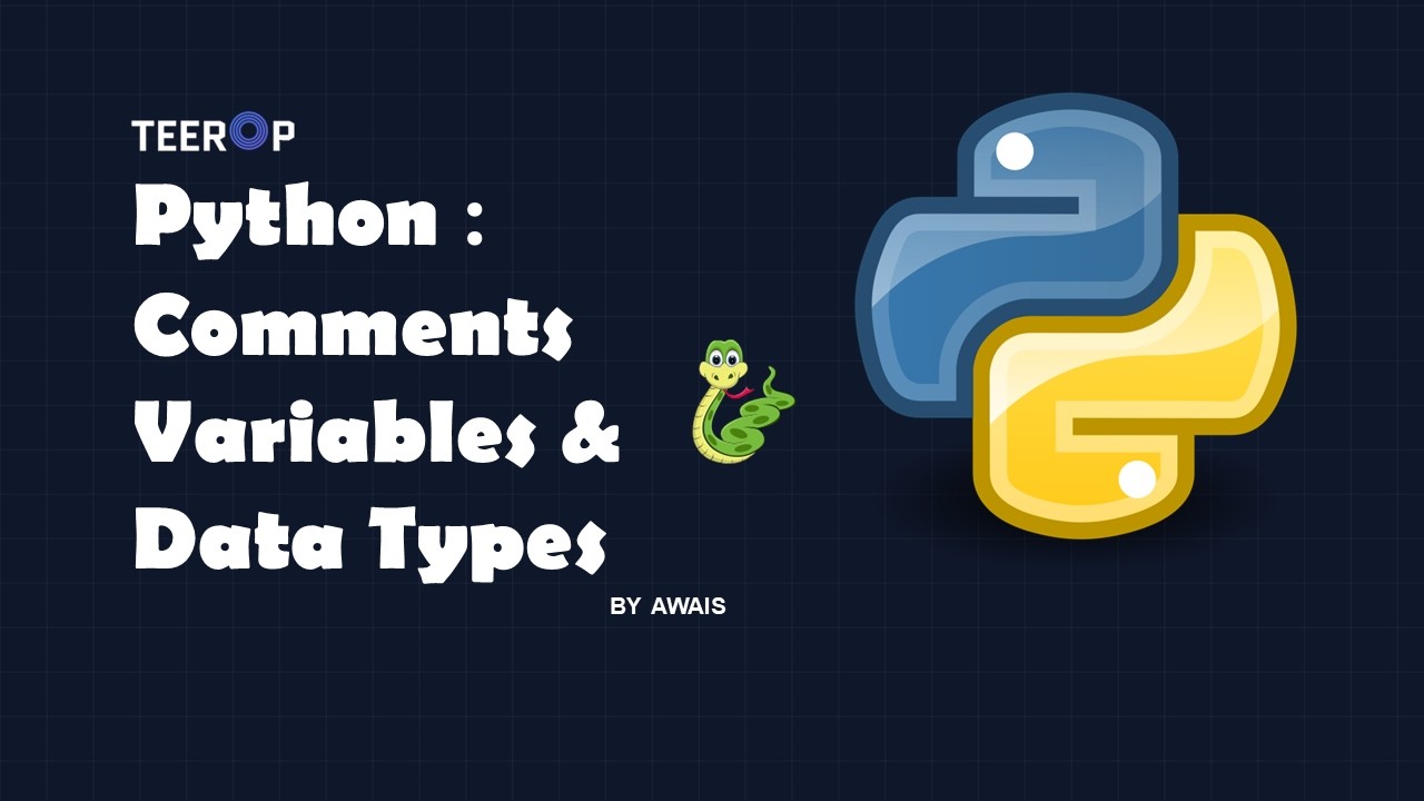 Python Full Course 2026 #2 | Variables, Comments & Data Types