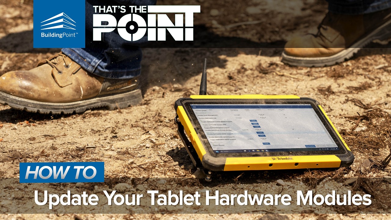 That's The Point - Updating Tablet Hardware Modules