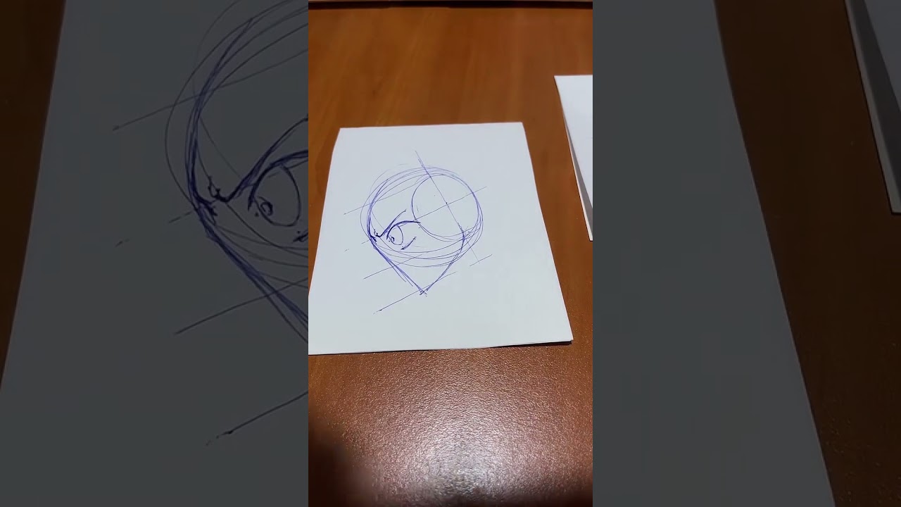 2 como dibujar rostro de perfil #anime #howtodraw #comodibujar #drawing #draw #dibujo #onepiece