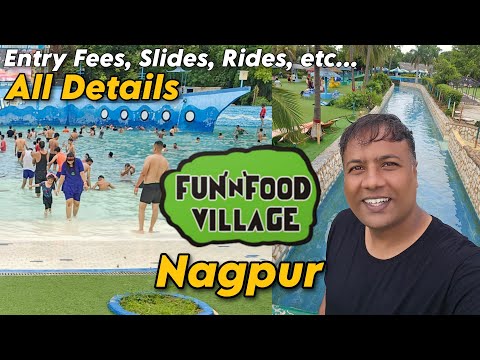 Fun n Food Village, Nagpur | Entry Fees, Slides, Rides, etc. ALL DETAILS | VLOG 005 @Vickramaditya