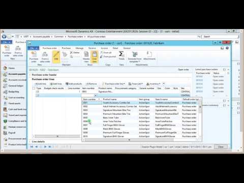 Exactor Microsoft Dynamics AX Sales Tax Software Usage