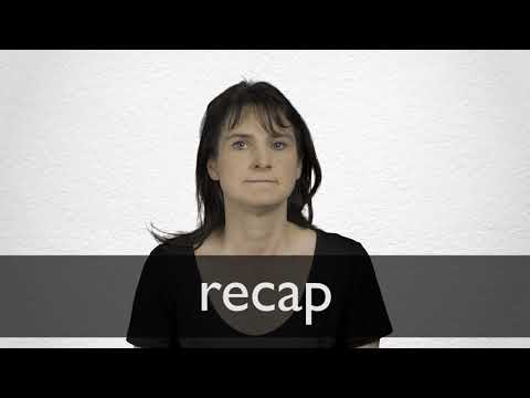 RECAP definition in American English | Collins English Dictionary