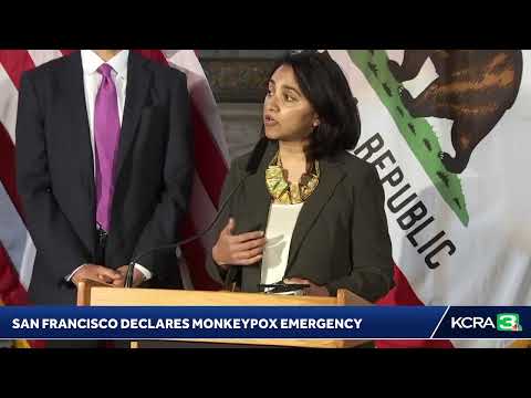 San Francisco officials speak after declaring a state of emergency as monkeypox spreads.
