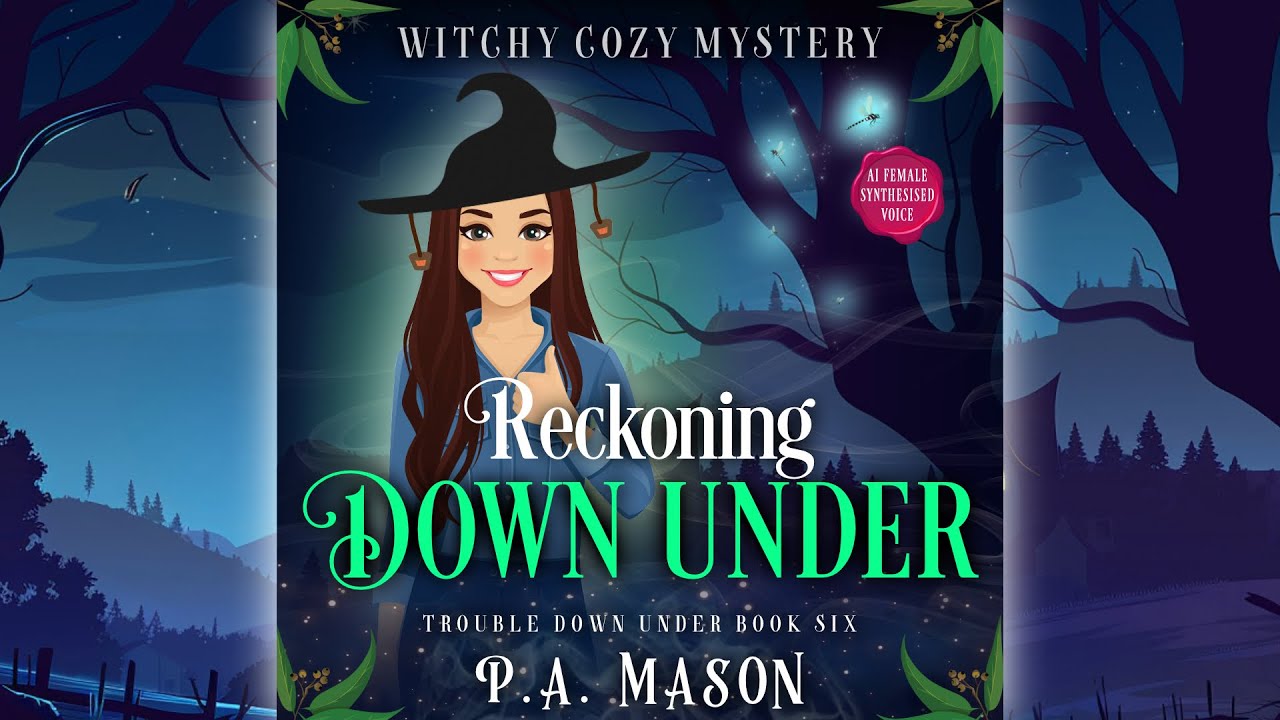 Book 6, Reckoning Down Under (full length audiobook) Trouble Down Under Cozy Mystery Series