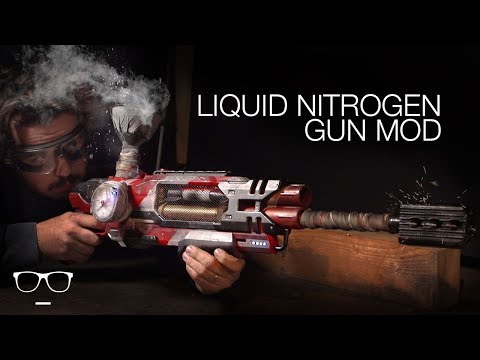 This Liquid Nitrogen-Powered Nerf Gun Is Delightfully Absurd