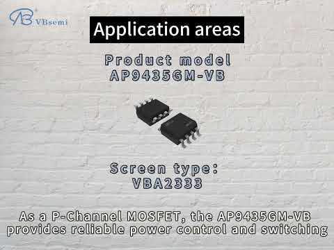 AP9435GM-VB a P-channel SOP8 package MOS tube