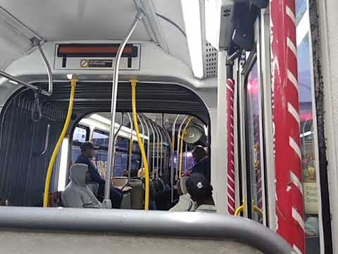 Riding Metro Bus Route 207 from Western / Wilshire to Imperial / Western