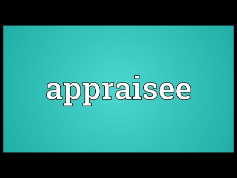 Appraisee Meaning