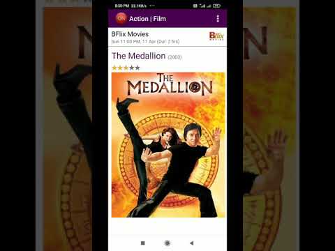 The Medallion movie coming on Bflix movies
