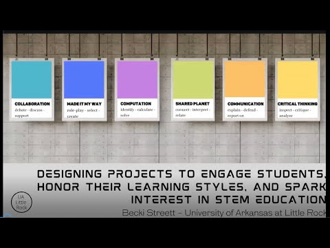 Designing Projects to Engage Students, Honor Their Learning Styles, and ...