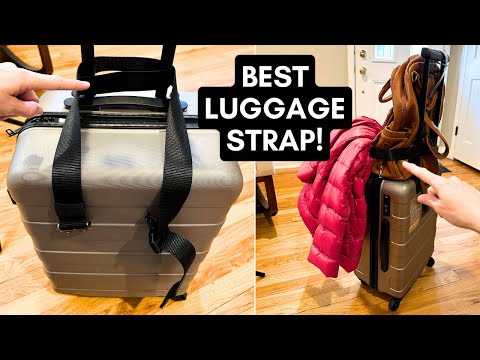 Travel Lighter and Smarter with the Ultimate Suitcase Hack | Genius Luggage Strap Review