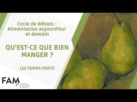 CYCLE ALIMENTATION - 1/4 - TEMPS FORTS : QU'EST-CE QUE BIEN MANGER ?