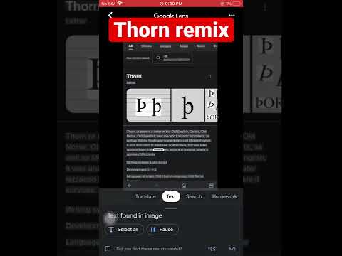 The Thorn or Þorn is an Old Language