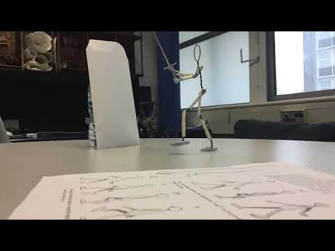 Puppet walk animation | Affan's animation dumping grounds
