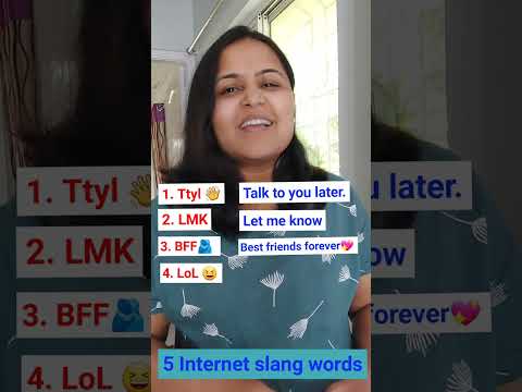 5 Interesting Internet slangs" in English #Dailyslangs