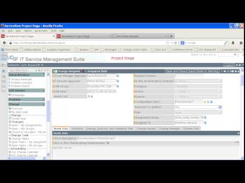 Change Management - Change Form: CI Update Field and CMDB