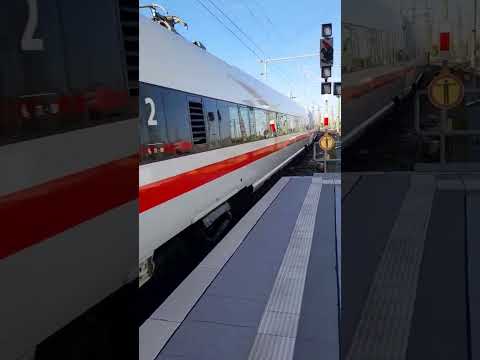 ICE 1552 Frankfurt am Main Hauptbahnhof (Ausfahrt Leipzig Hauptbahnhof)