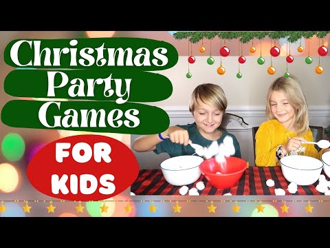 Best FUN Kids Christmas Games!! Homeschool Christmas Class Party!