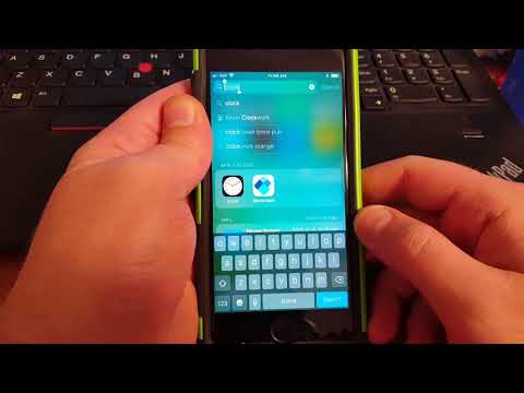 Stopwatch alarm and Timer apps free and already installed on all IOS devices