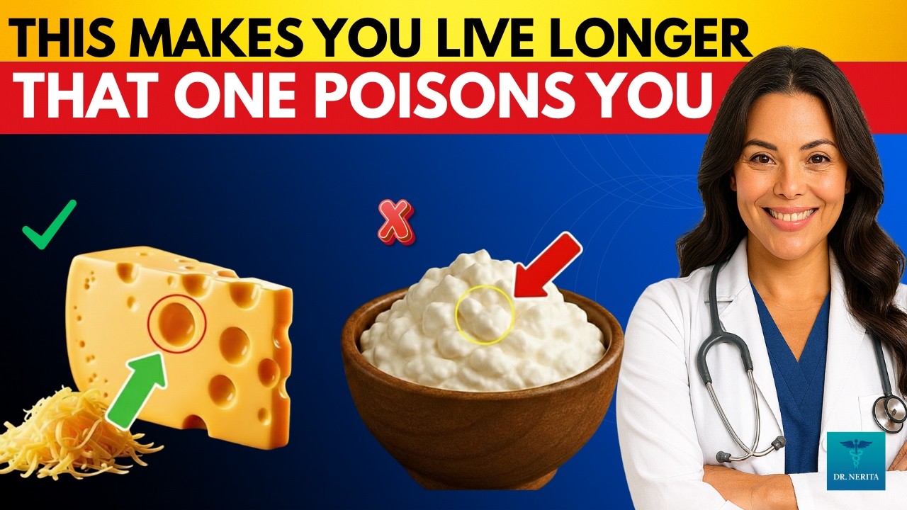 Over 60: 4 Worst Cheeses You Should NEVER Touch & 4 You MUST Eat Daily | Dr. Connie
