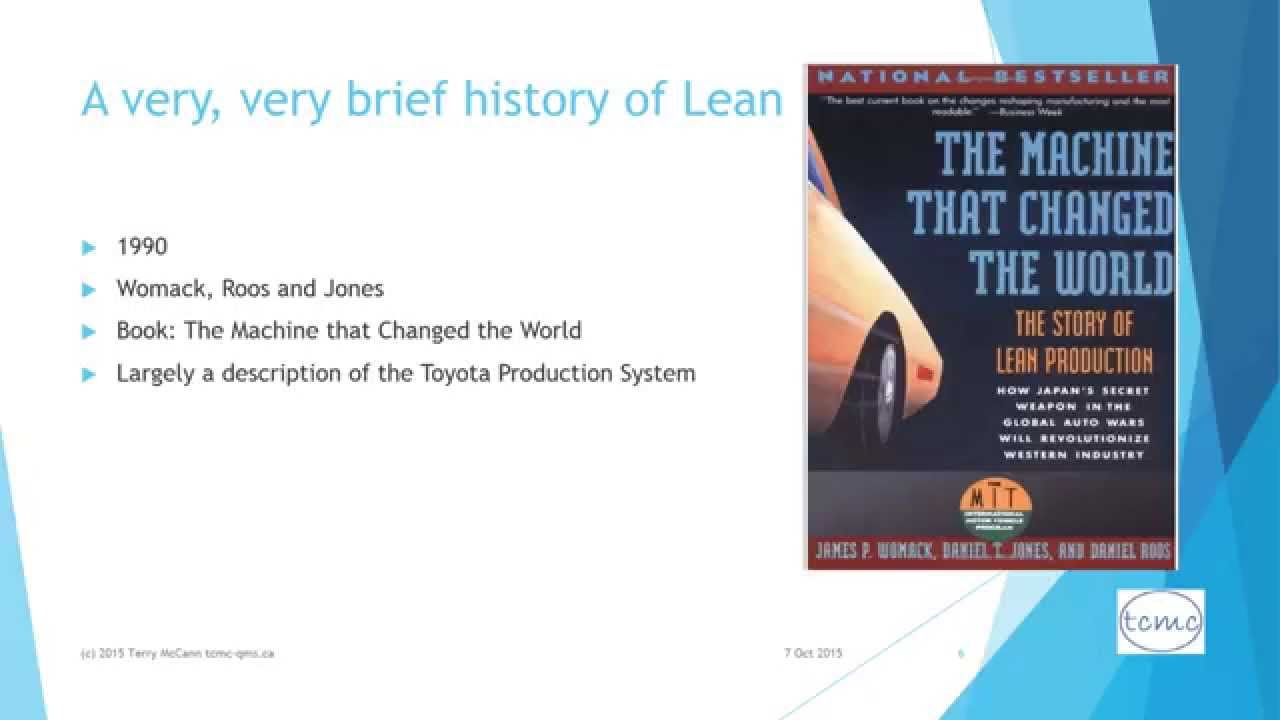 Brief History of Lean. Introduction to Lean Concepts - 1