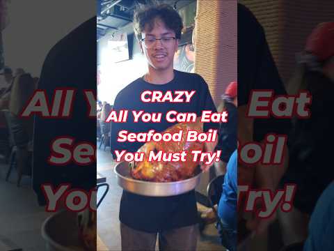 Crazy $39.99 all you can eat seafood boil at Crab N Spice!